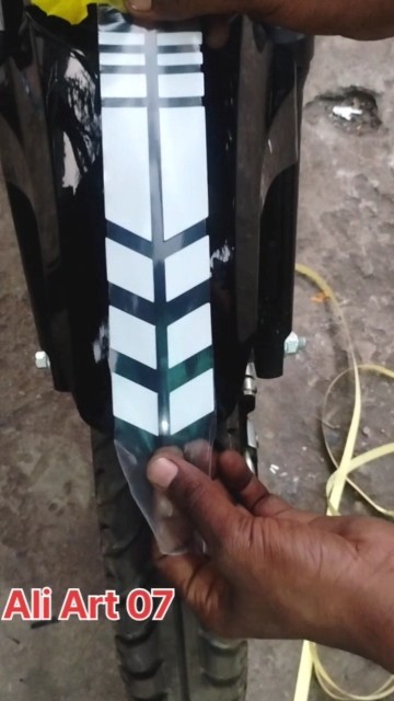 Splendor Mudguard Sticker💥🦅🔥Modified Design@aliart007 #trending# ...