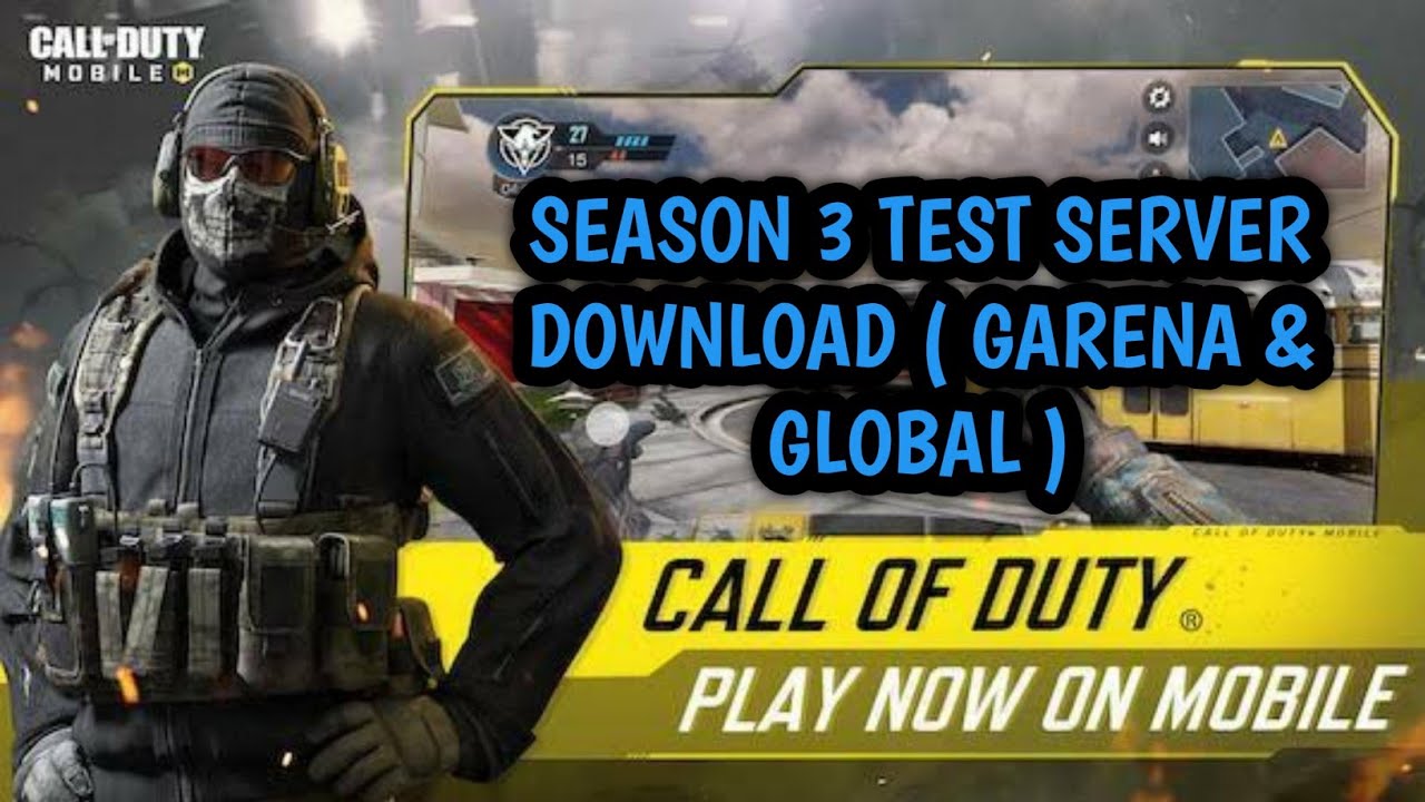 How to Download Season 3 Test Server Garena in codm | Global Test ...
