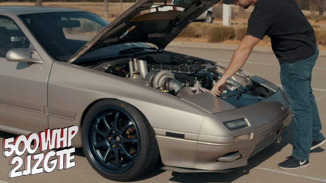 “Mazda Supra” - 500hp 2JZ RX7 - YouTube