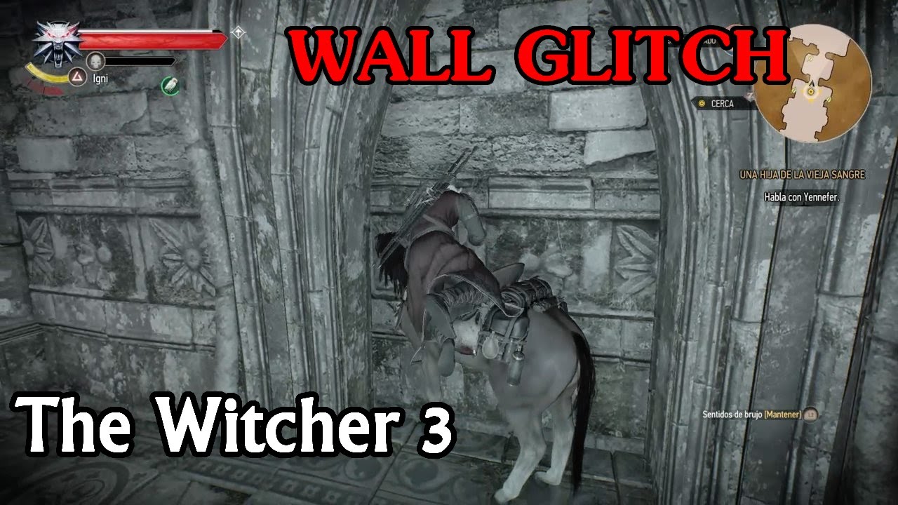 Wall Glitch | The Witcher 3 (v1.31) - YouTube