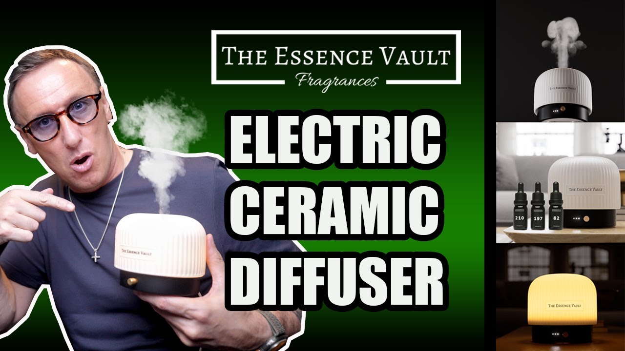 THE ESSENCE VAULT ELECTRIC CERAMIC HOME DIFFUSER - SCENT YOUR HOME WITH ...