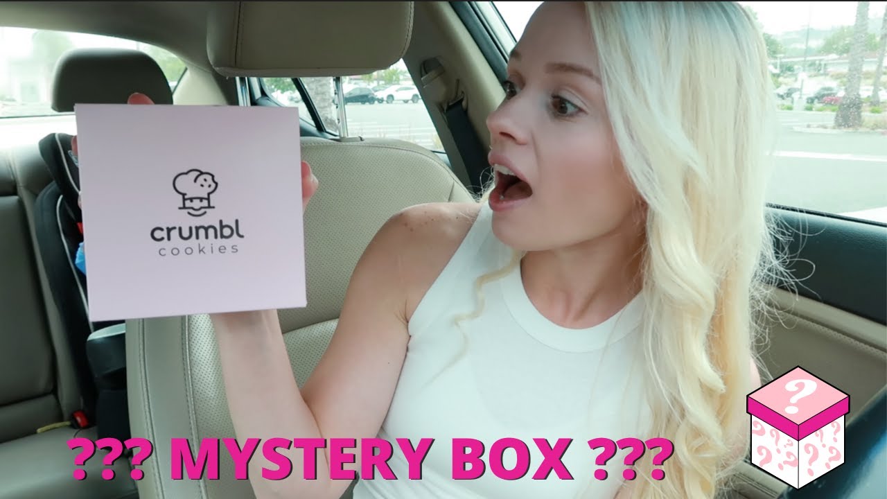 Unbox CRUMBL COOKIES MYSTERY BOX COOKIE !!!!!!!!!!! @crumbl - YouTube
