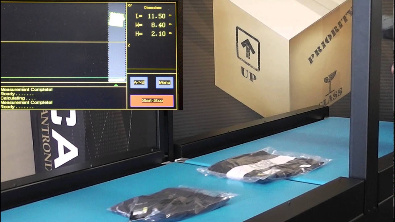 On Demand Cubing Device; CubiScan 225 - YouTube