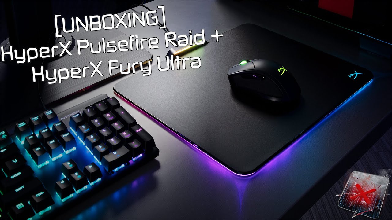 [Unboxing ITA] HyperX Pulsefire Raid + HyperX Fury Ultra RGB - YouTube