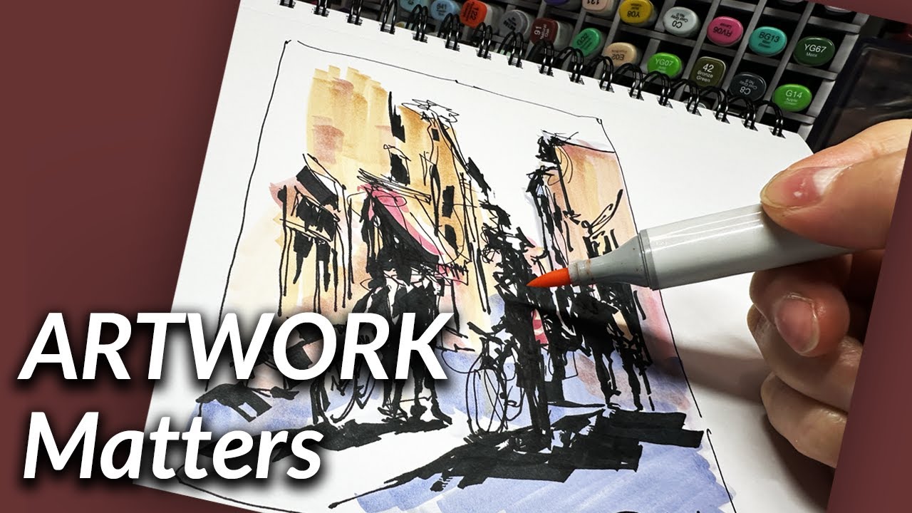 Why ARTWORK Matters More Than ART SUPPLIES! - YouTube