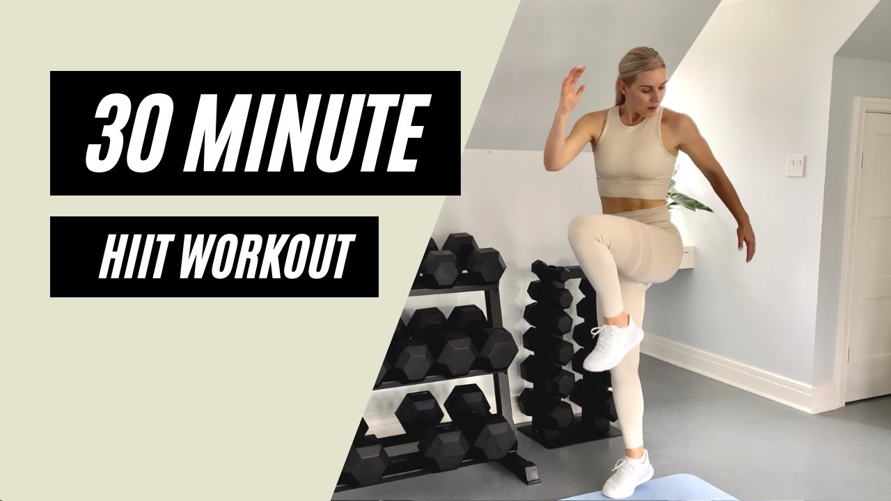 30 MIN CALORIE KILLER HIIT Workout - Full Body Cardio, No Equipment, At ...