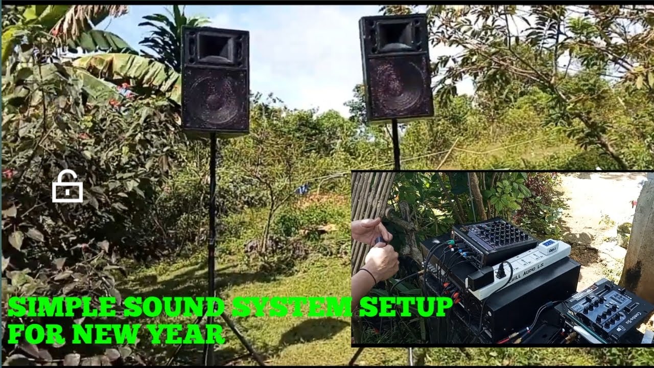 DEMO|SETUP MIDHIGH/FULL RANGE SPEAKER (simple new year setup) - YouTube