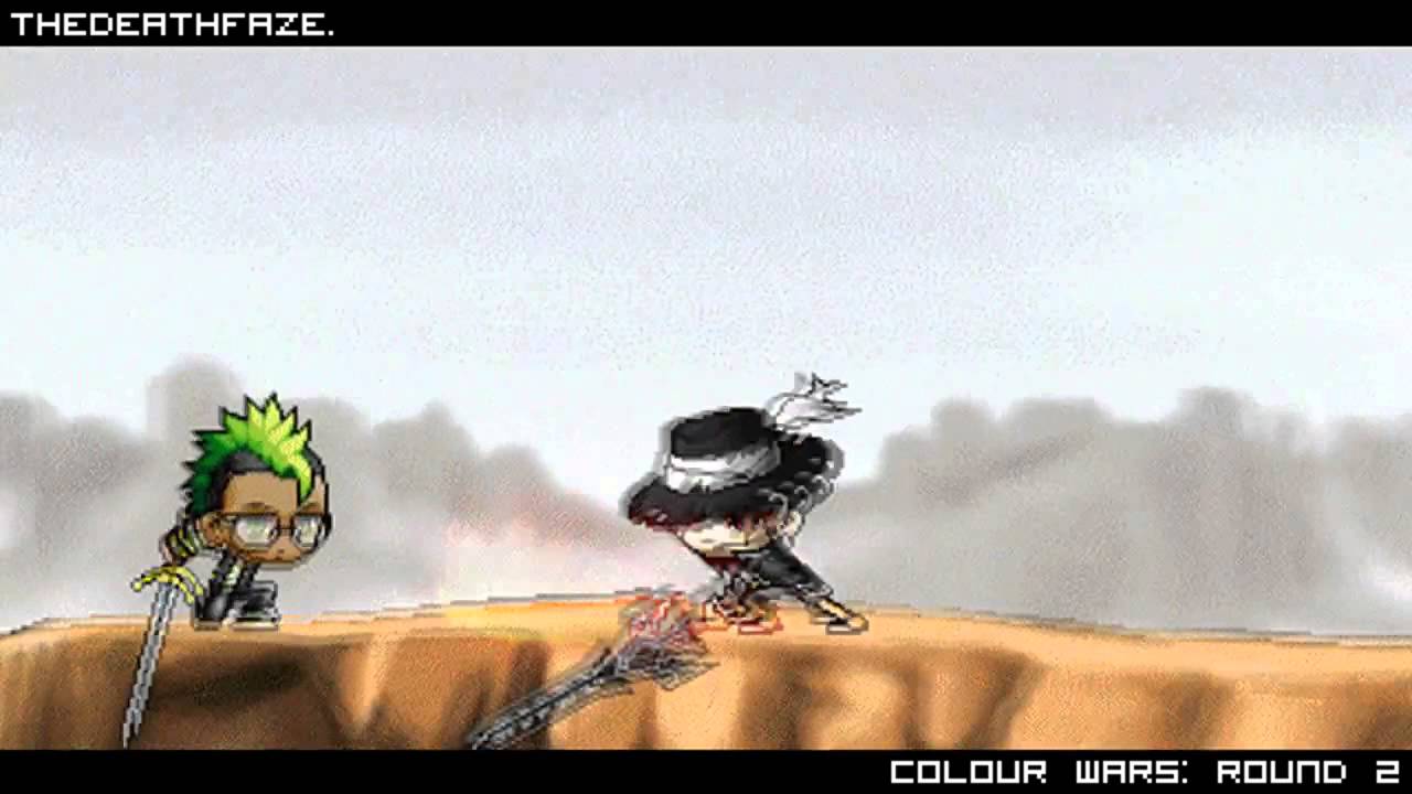 【COLOUR WARS】Round 2 - Team Black VS Team Orange - YouTube