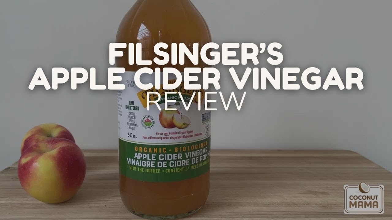 Filsinger's Apple Cider Vinegar Review - YouTube