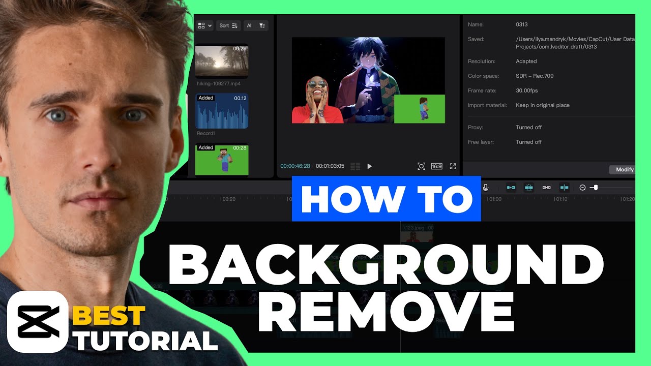 How To Remove Background On CapCut PC YouTube How To Remove Background On CapCut PC YouTube