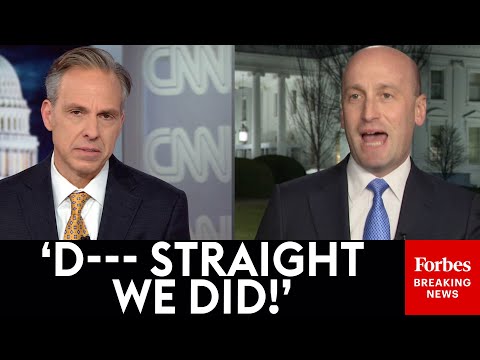 Stephen Miller Gives Fiery Defense Of Maduro Capture In Tense Interview With CNN's Jake Tapper