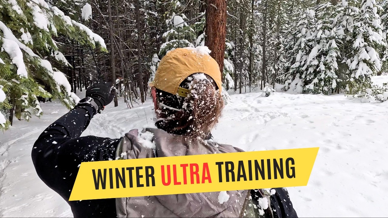 Winter Ultra Training: Can You Run in This Much Snow?! - YouTube