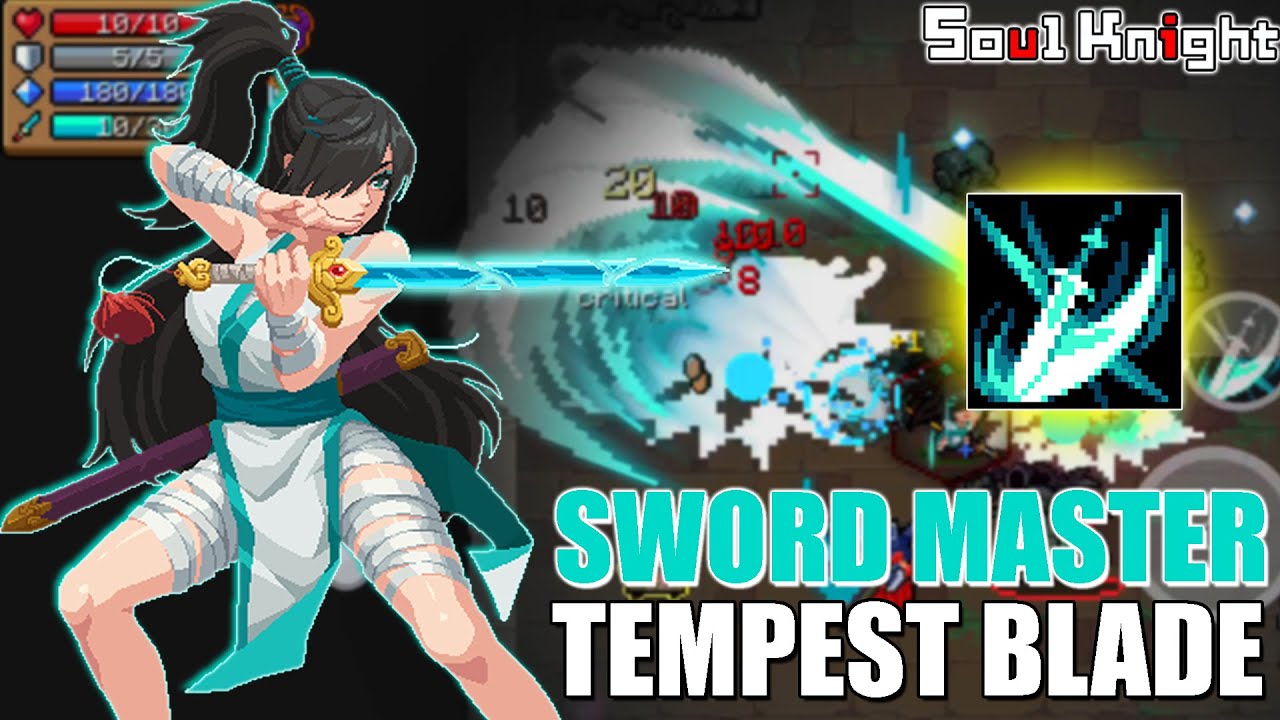 New OP melee character "SWORD MASTER" - Soul Knight - YouTube