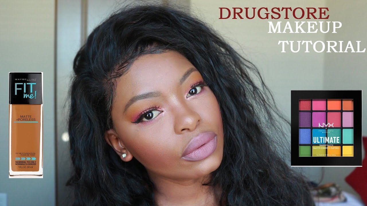 DRUGSTORE MAKEUP TUTORIAL| BEE - YouTube