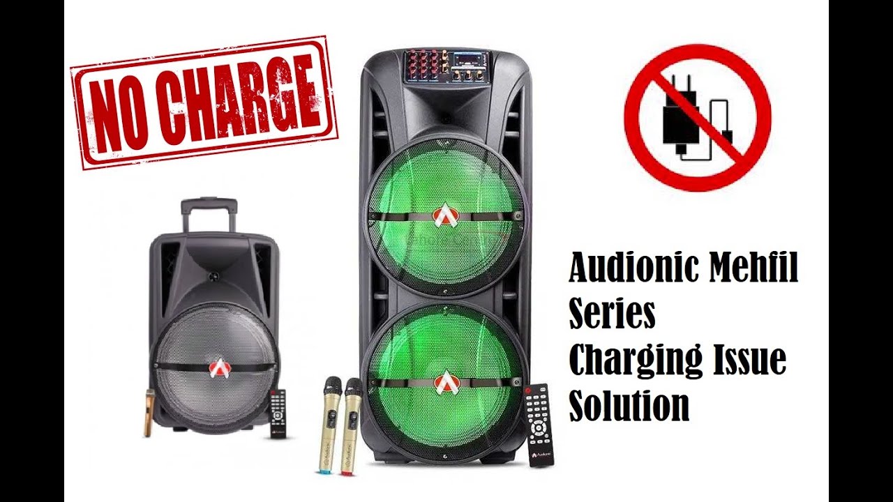 How to repair Audionic charging issue - YouTube