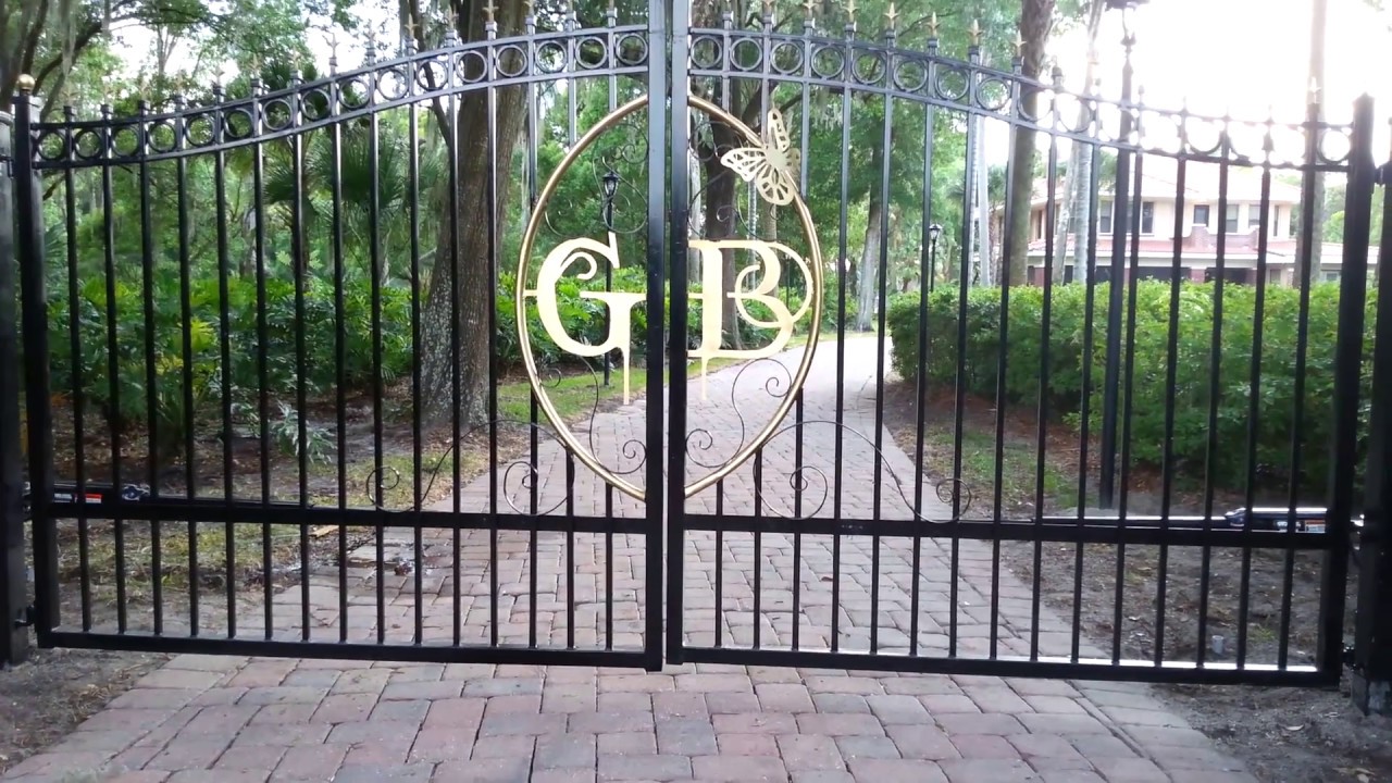 The GB Iron Butterfly Double Gates. - YouTube