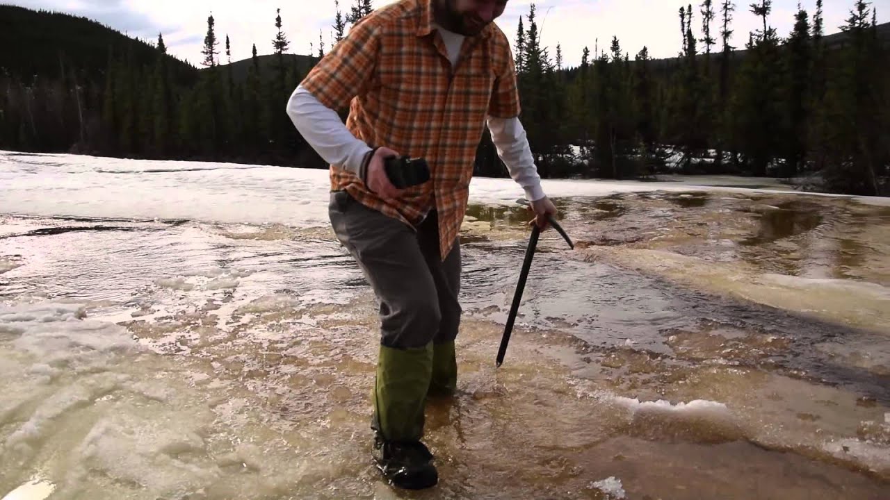 Alaska spring breakup fun - YouTube