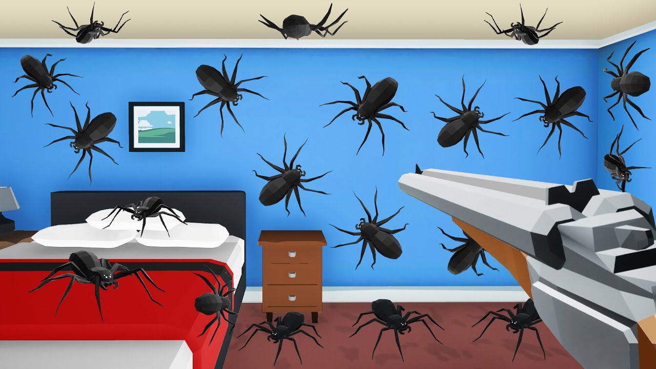 TRIGGER WARNING: Lots Of Spiders! (Kill It With Fire) - YouTube