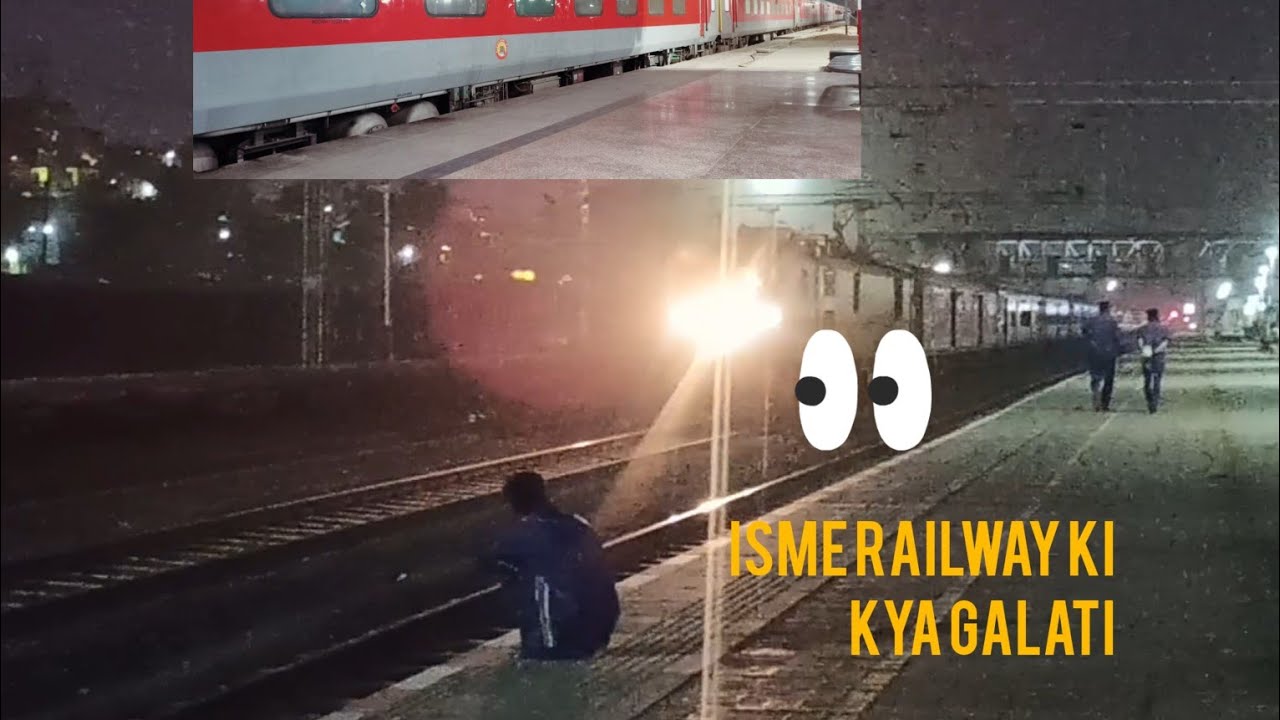 12534 CSTM -LUCKNOW JN PUSHPAK SF EXPRESS AT BEAST MODE #indianrailway ...