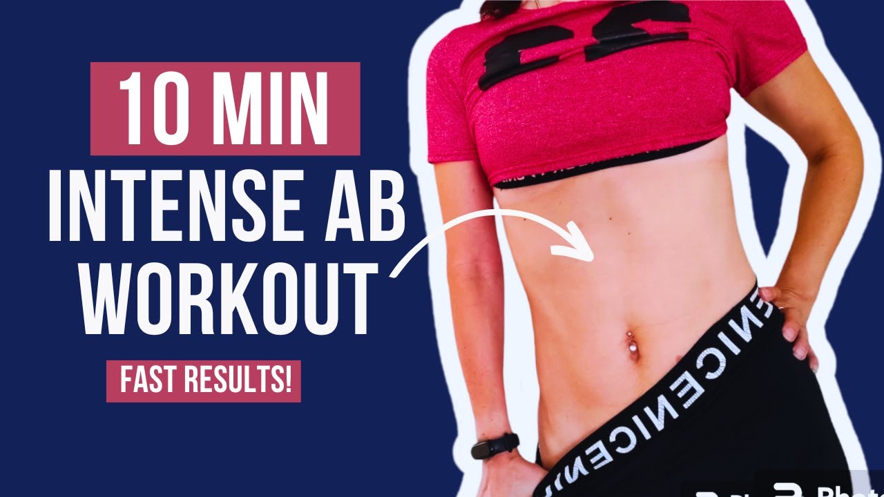 10 MIN AB WORKOUT | Intense ABS Workout | Fast resultes! - YouTube