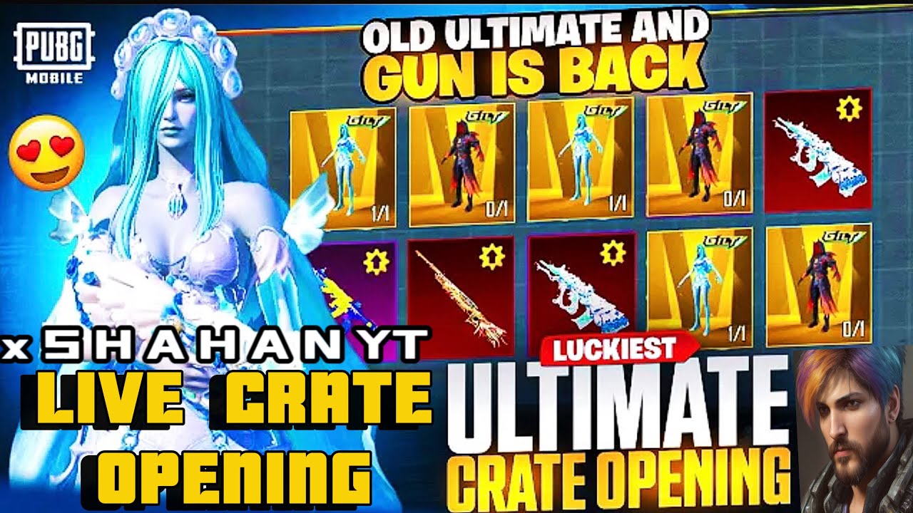 MAXED GLACIER ULTIMATE & AUG GUN LAB! PUBG MOBILE @PUBG - YouTube