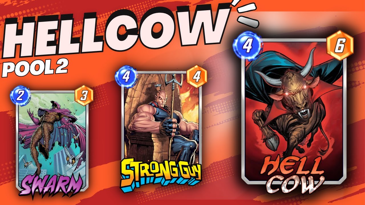 Hellcow Deck Pool 2 - Marvel Snap Early Pool 3 Deck - YouTube