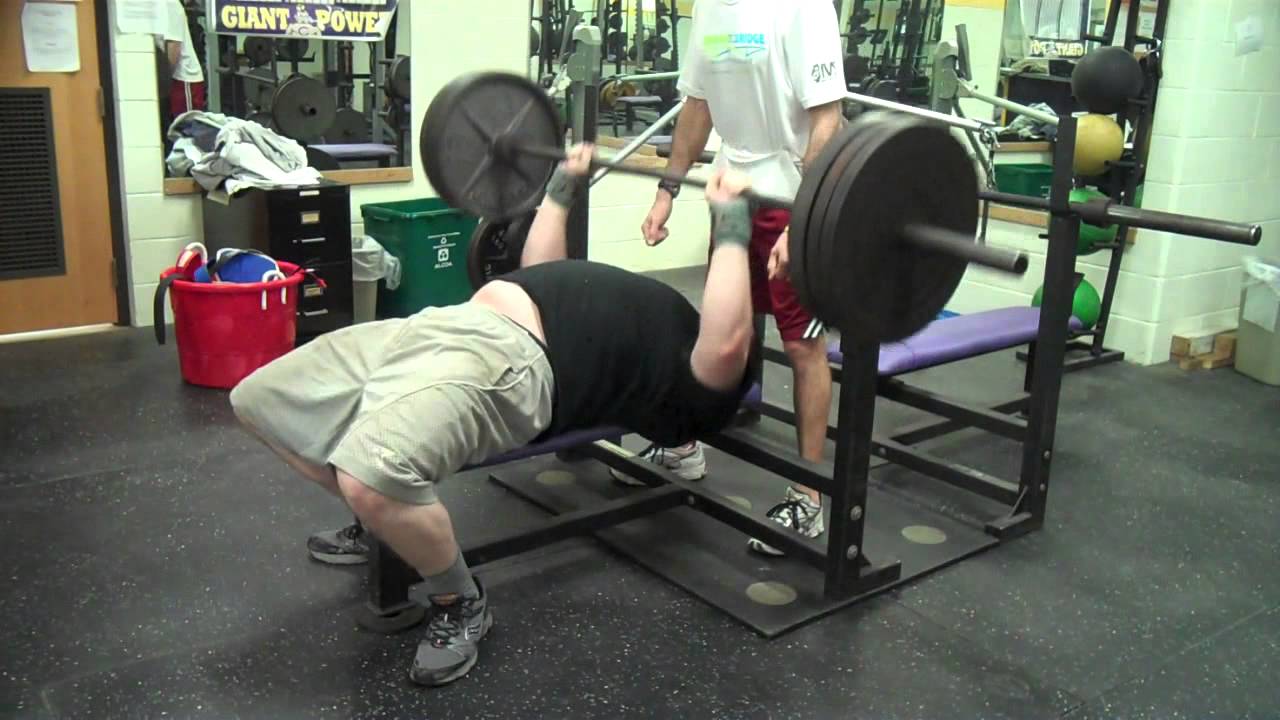 1-17-13 Raw Paused Bench Training - YouTube