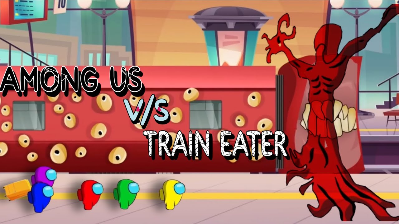 Among Us V/S Train Eater | Among us Animation | Fun Zone - YouTube