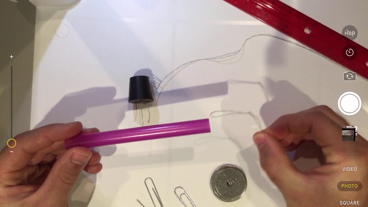 Circular Motion Lab Setup - YouTube