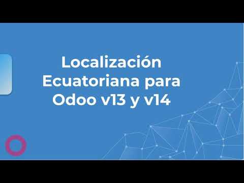 Contabilidad ecuatoriana con Odoo localización para v13 y v14 - YouTube