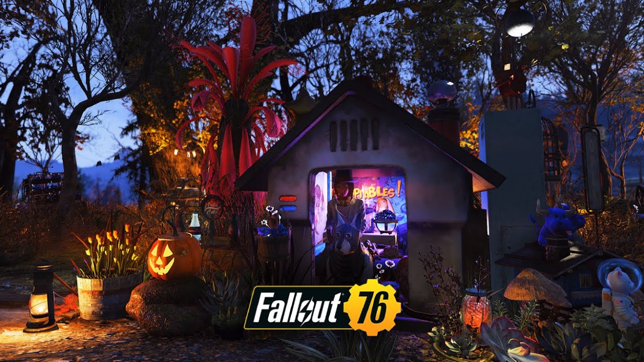 Fallout 76 Camp Build: Tiny House (by Drago) - YouTube