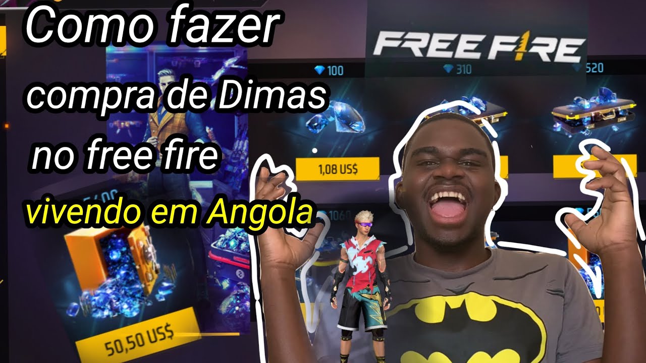 Como compra Dimas ( Diamantes). do free fire vivendo em Angola - YouTube
