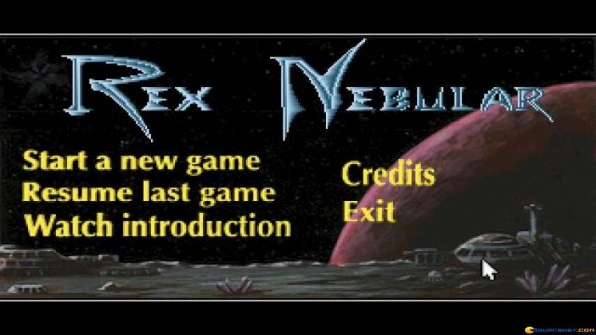 Rex Nebular gameplay (PC Game, 1992) - YouTube