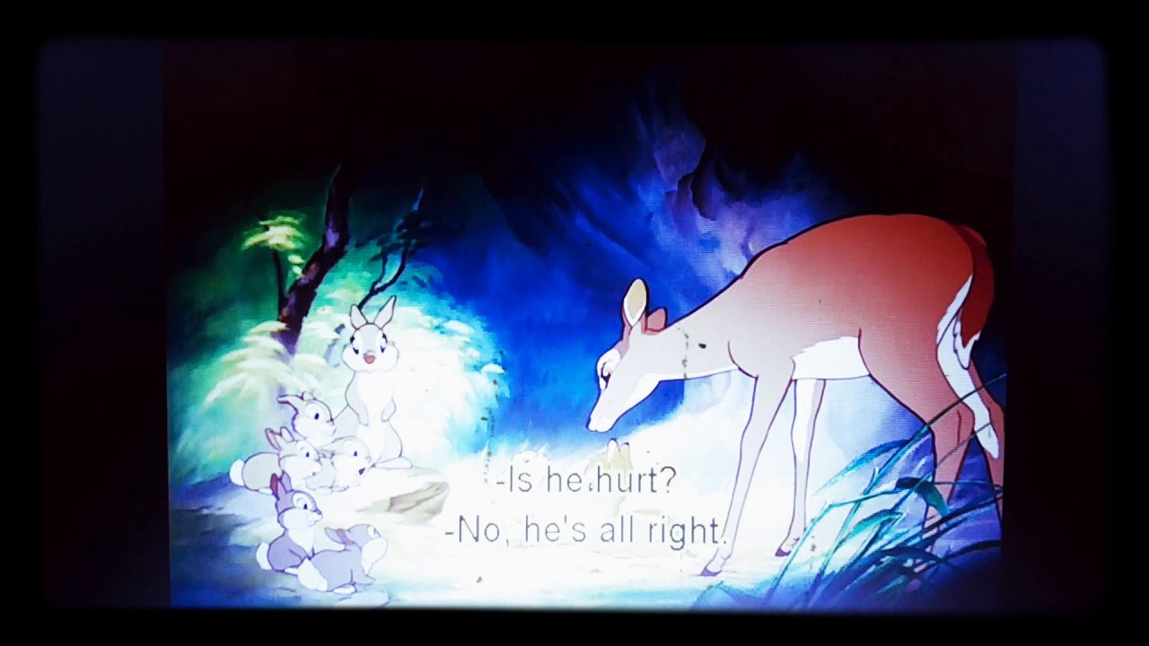 Bambi Thunper teaches Bambi to walk and speak HD - YouTube