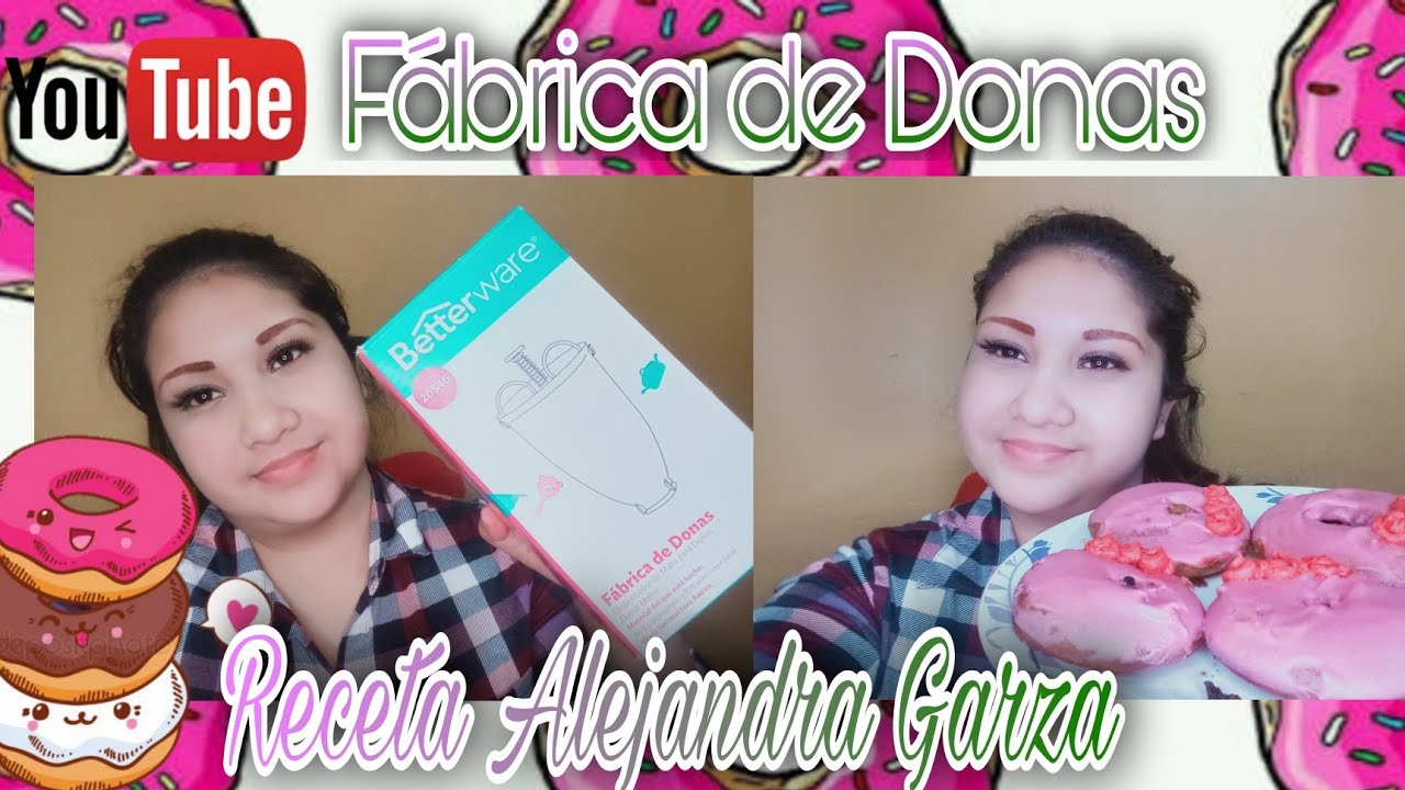 Receta de Donas y decoracion /Fábrica de Donas Betterware - YouTube