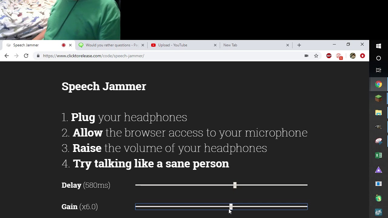 5 Signs That Your Insane - Voice Jammer - YouTube