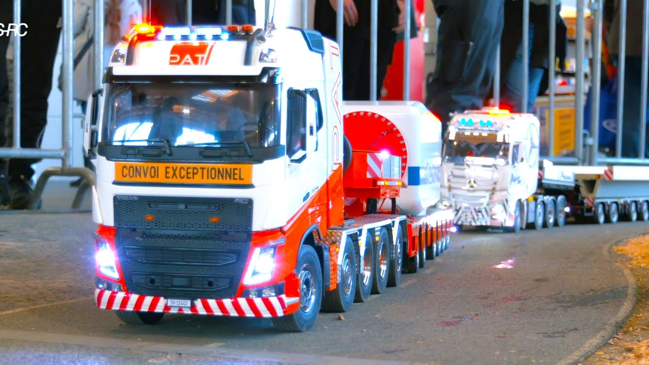 SPECIAL RC TRUCKS HEAVY HAULAGE - LIEBHERR RC HIGH-LIFTER ...