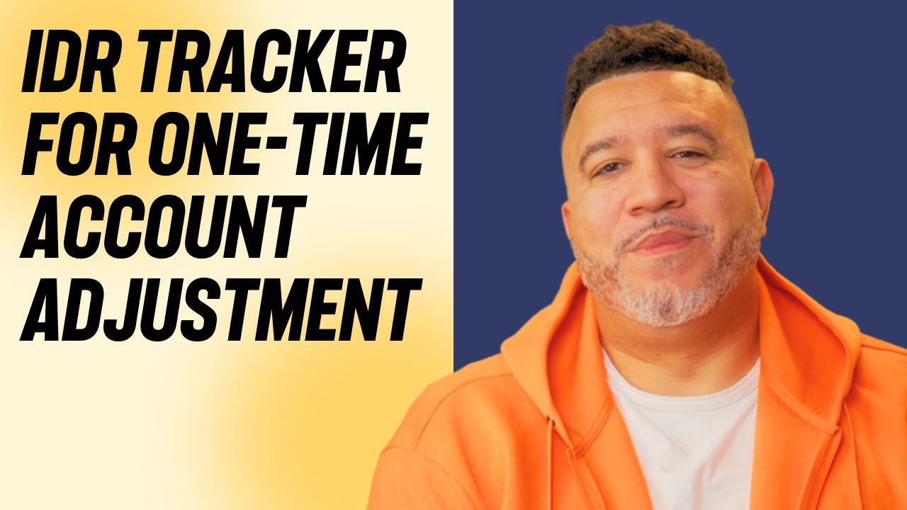 IDR Tracker Account Adjustment Made EASY! - YouTube