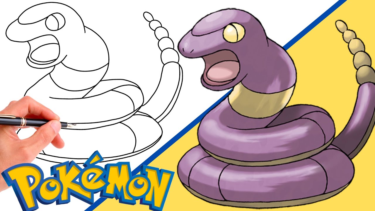 Como Desenhar FACILMENTE O POKÉMON EKANS #023 | Geração 1 - YouTube