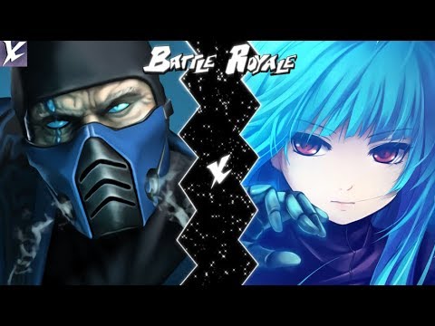Sub-Zero VS Kula Diamond (Mortal Kombat × The King of Fighters ...