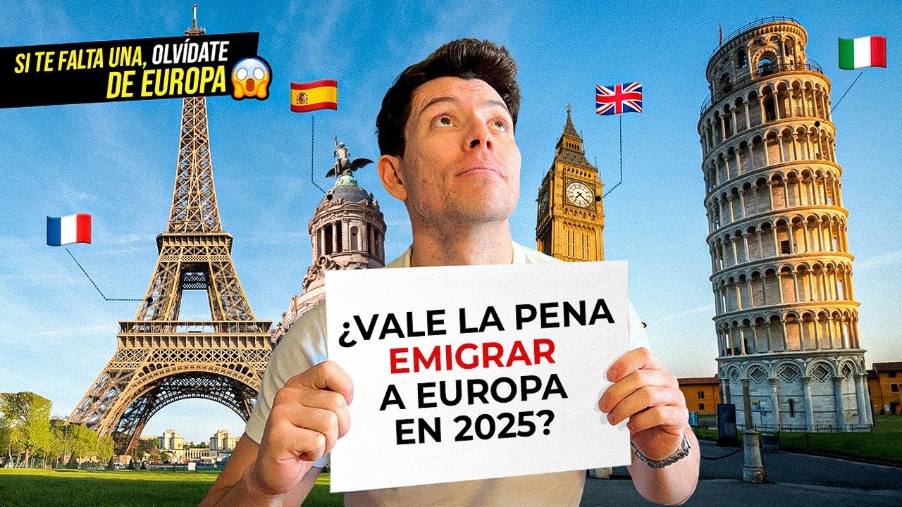5 Claves FUNDAMENTALES para Emigrar a EUROPA 🇪🇺 - YouTube