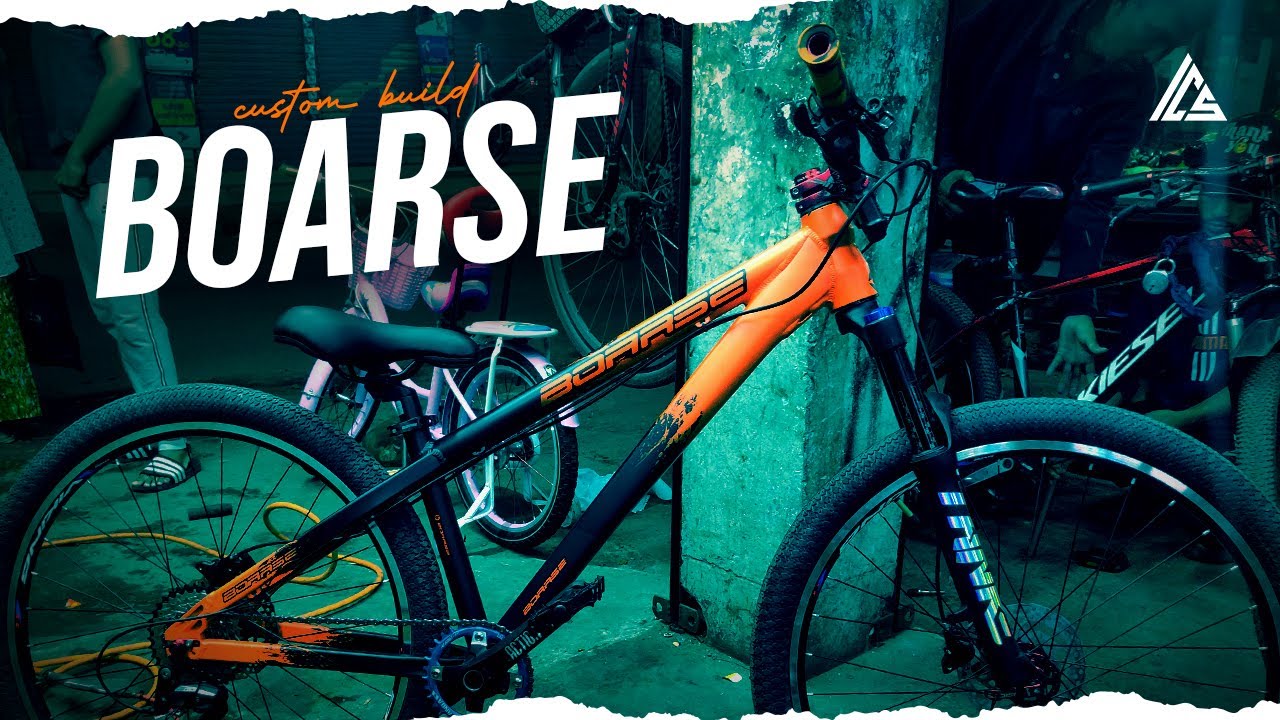 MTB : Boarse Custom Build Orange Color | Custom Build Cycle | IMAM ...