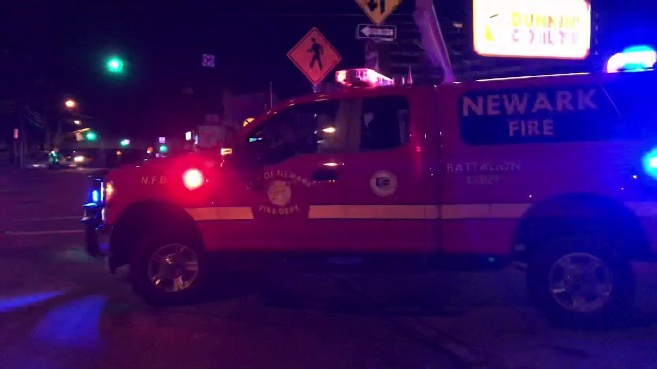 BRAND NEW NEWARK FIRE DEPARTMENT BATTALION 3 CHIEF UNIT TAKING UP FROM ...