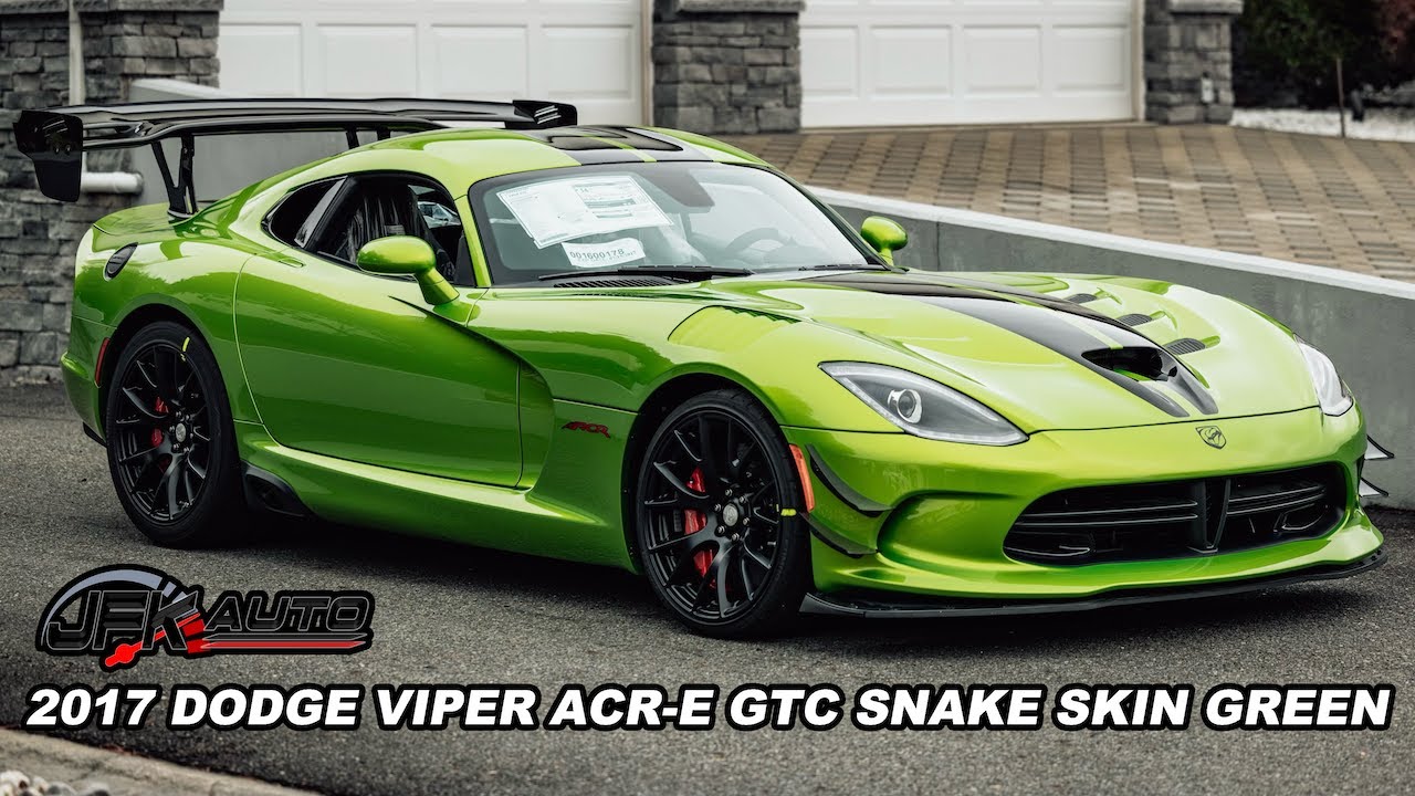 Dodge Viper Venom Green
