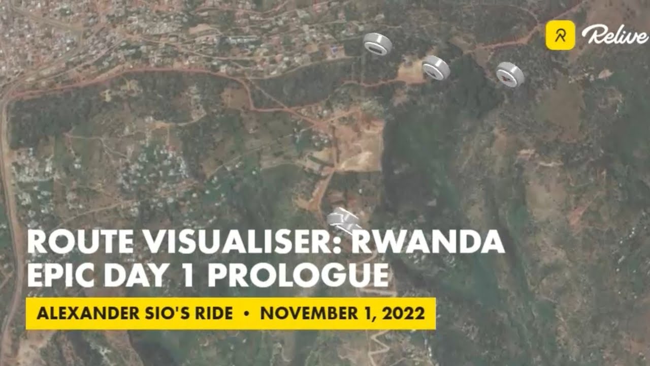 Route Visualiser: Rwanda Epic Day 1 Prologue - YouTube