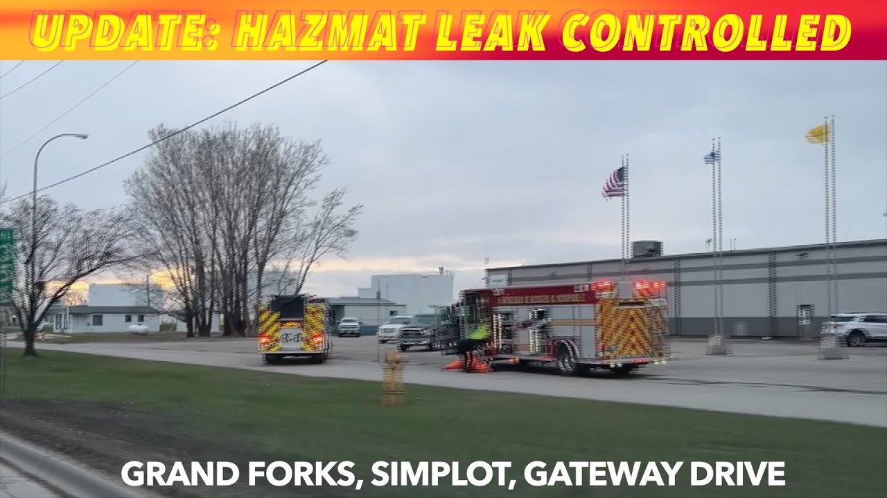 BREAKING NEWS UPDATE: Friday Evening Ammonia Leak At Grand Forks ...