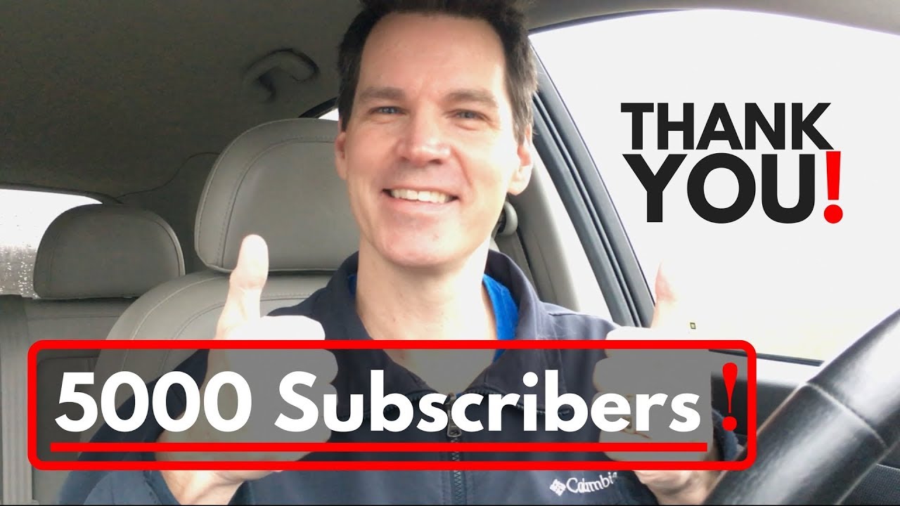 5000 Subscribers & How to Reach Goals - YouTube