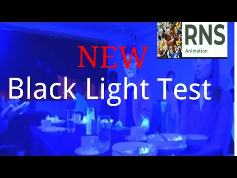 BLACK LIGHT TEST || JAPAN Black Light EXPERIMENT | Viral video - YouTube