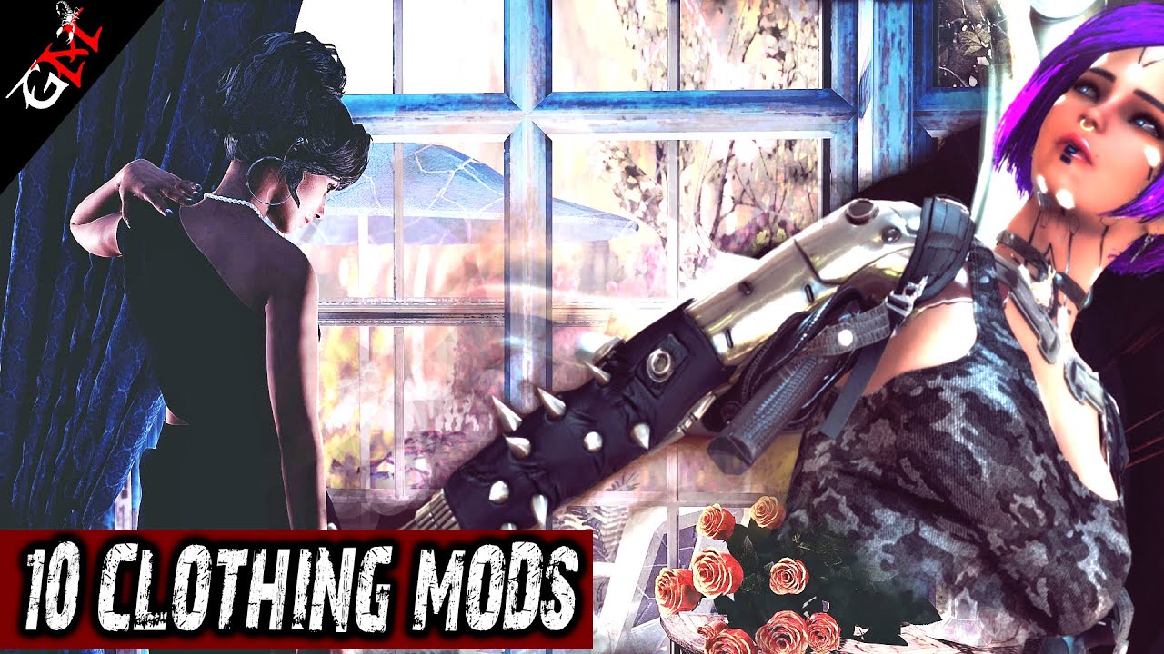 FALLOUT 4 10 Best Clothing Mods In 4:01 Minutes - YouTube