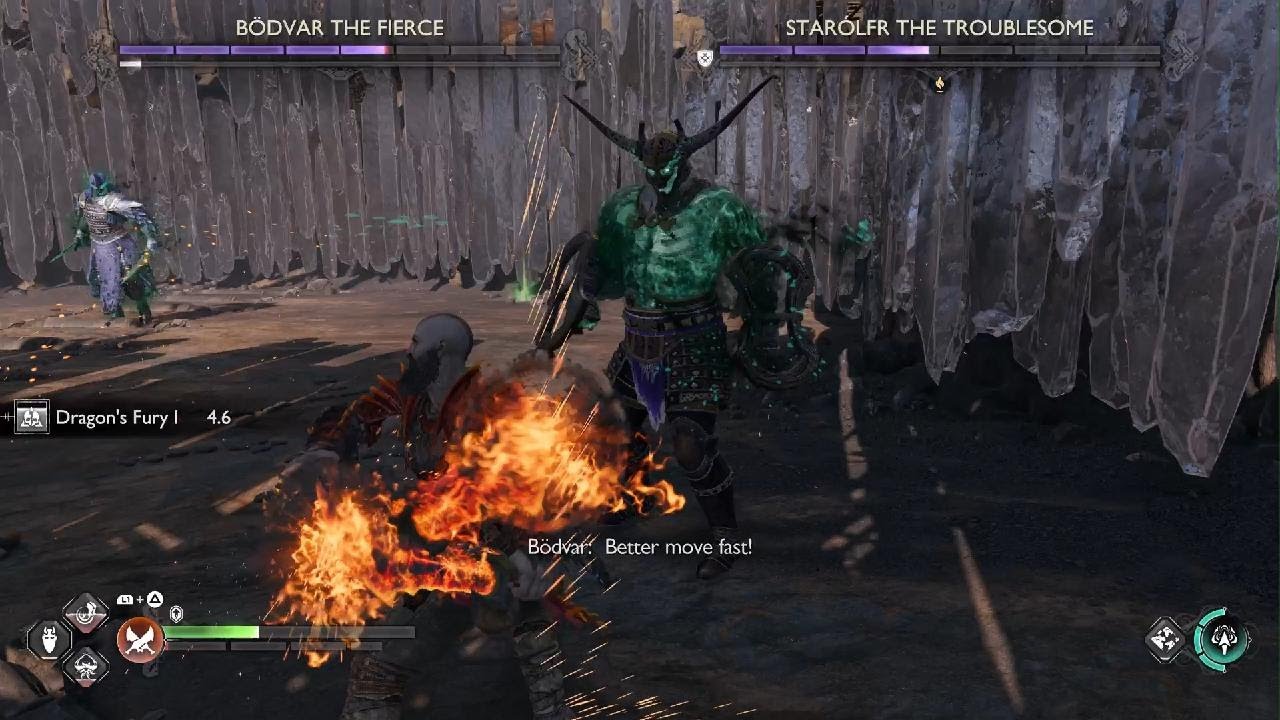 God of War Ragnarök|Bodvar The Fear and Starolfr The Troublesome - YouTube
